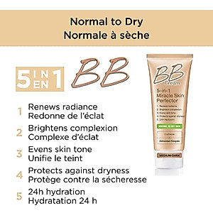 Garnier Skin Renew Miracle Skin Perfector B.B. Cream, Light and medium, 2.5 Fluid Ounce