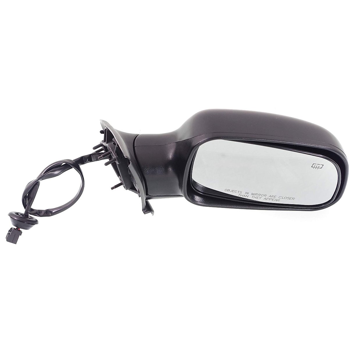 Kool Vue Left & Right Power Heated Door Mirrors Compatible With Jeep Grand Cherokee 1999-2004 Textured Pair