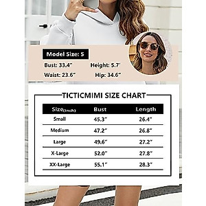 TICTICMIMI Women's Casual Oversized Hoodies Sweatshirts Fleece Long Sleeve Tops Cute Loose Y2K Pullover with Pocket Grey