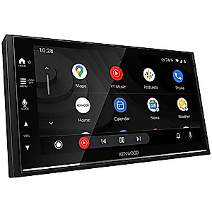 KENWOOD DMX7709S 6.8-Inch Capacitive Touch Screen, Car Stereo, CarPlay and Android Auto, Bluetooth, AM/FM Radio, MP3 Player, USB Port, Double DIN, 13-Band EQ, SiriusXM