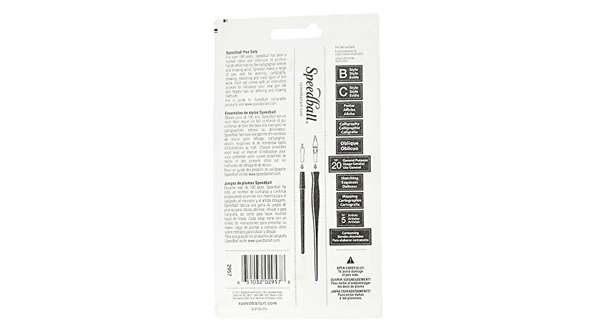 Speedball C-Series Lettering Pen Set - Perfect for Calligraphy