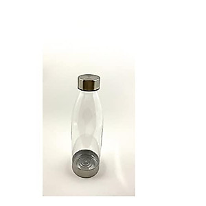 22oz (22 Fluid Ounces) Water Bottle With Stainless Steel Lid & Base (Turquoise)