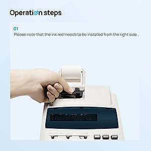 3 Pack Ribbons Replacement for IR40T IR-40T CP13 MP-12D Calculator Ink Roller Printer Ribbons Works with Canon, Sharp EL-1750V, EL-1801V (Black & Red, Individually Sealed)