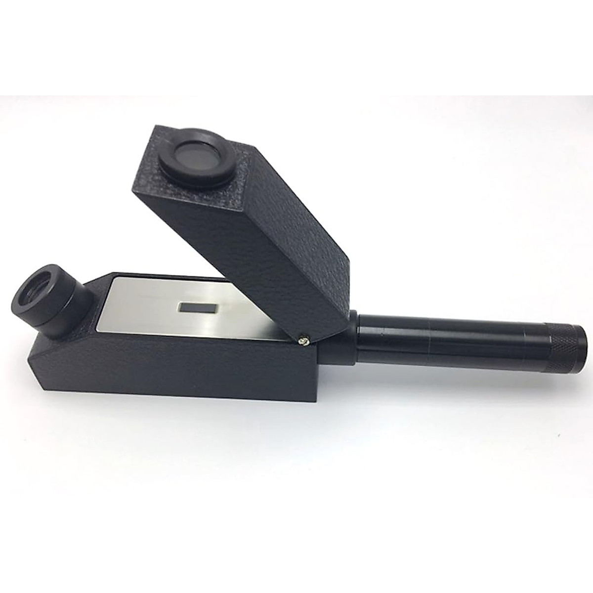 Generic Jewelry Refractometer, Portable Gem Tester, Professional Gemstone Tester, Gem Refractometer, Measures Refractive Index 1.30-1.81, Flashlight Included, Easy to Use