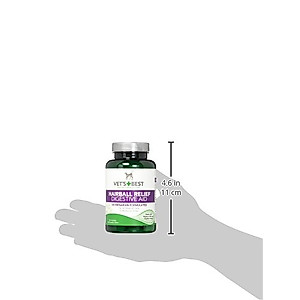 Vet’S Best Cat Hairball Relief Digestive Aid | Vet Formulated Hairball Support Remedy | Classic Chicken Flavor | 60 Chewable Tablets