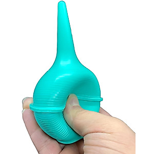 Comfort Soft Sterile Ear Bulb Rubber Hand Squeeze Baby Bulb Suction Sucker - 3 oz - Nasal - Ulcer (3 Pack)