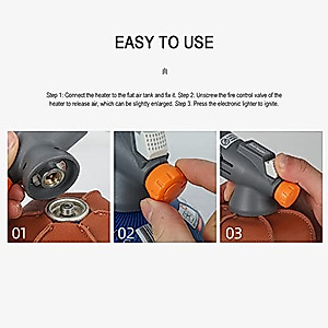 Portable Camping Heater,MoreChioce Patio Tent Propane Heater Mini Patio Heaters Camping Gas Heater for Winter Outdoor Backpacking Picnic