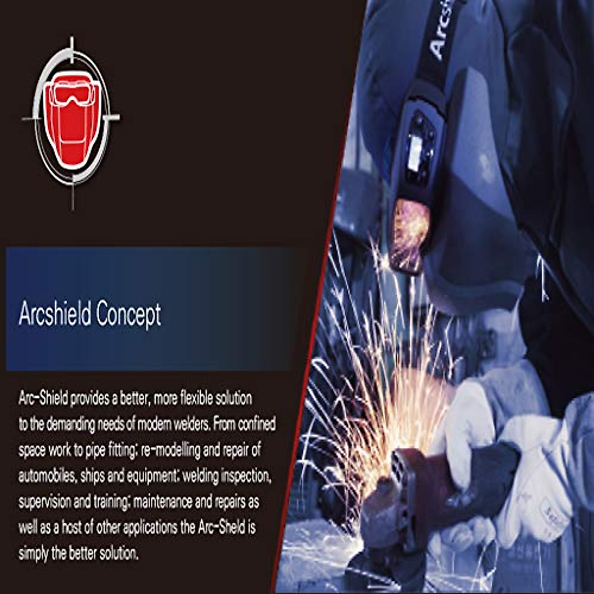 Servore Auto Shade Darkening Welding Goggle Arcshield 2 The world's first Auto-Darkening Protect Mask (Arcshield 2 Silver)