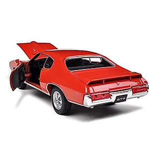 Pontiac GTO Judge, orange 1969 Model Car Motormax 1:24