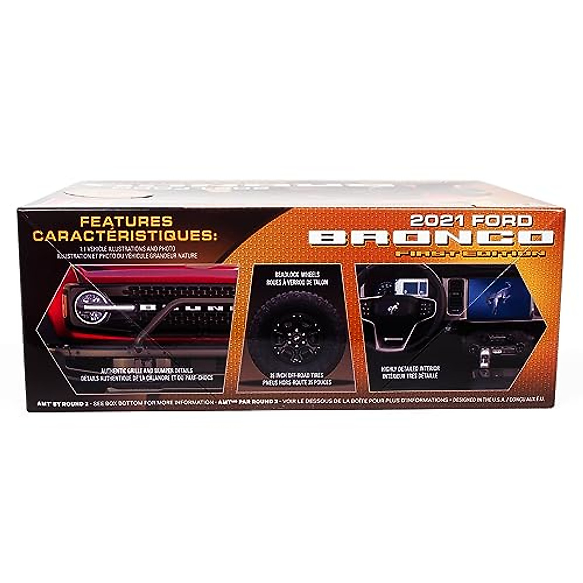 Skill 2 Model Kit 2021 Bronco First Edition 1/25 Scale Model by AMT AMT1343M