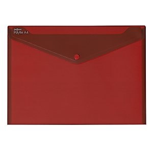 Snopake A4 Fusion Polyfile Popper Wallet – Fusion Assorted [Pack of 5] Ref: 15643