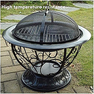 TOTOU Multi-Function Stove Carbon Basin Charcoal Basin Charcoal Carbon Stove Household Heating Barbecue Charcoal Grilling Brazier Frame Charcoal Stove Household