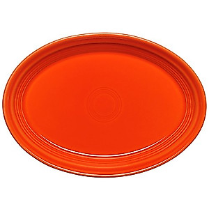Fiesta Oval Platter, 9-5/8-Inch, Poppy