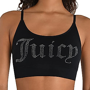 Juicy Couture 2 Pack Seamless Comfort Bra (as1, Alpha, l, Regular, Regular, Black/White)
