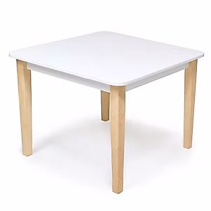Mentari Toys - Kid’s Table - Wooden Easy Clean Table - Children’s Playroom, Classroom Furniture - Sturdy Table for Play and Learning - Age 3+