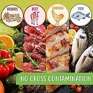 merka Flexible Plastic Cutting Board Mats: Guides, Recipes & Fun Activities For Each Food Group, Set of 4