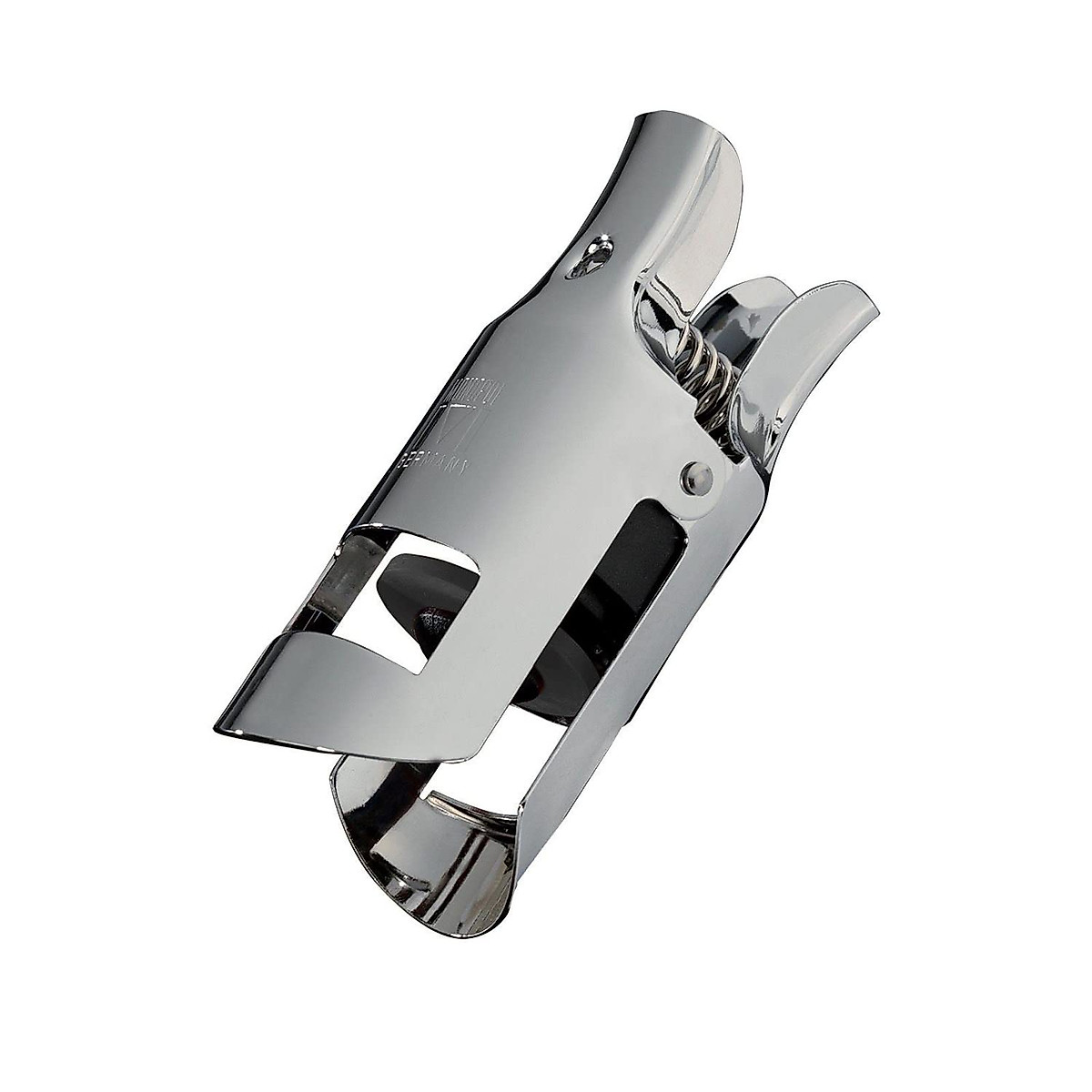 Monopol Champagne Stopper In Chrome Plated Dishwasher Safe And Rustproof, Silver