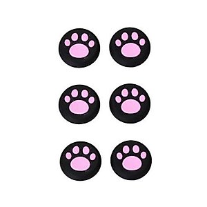 OSTENT 6 x Colorful Analog Joystick Button Protector for Xbox One Controller - Color Pink