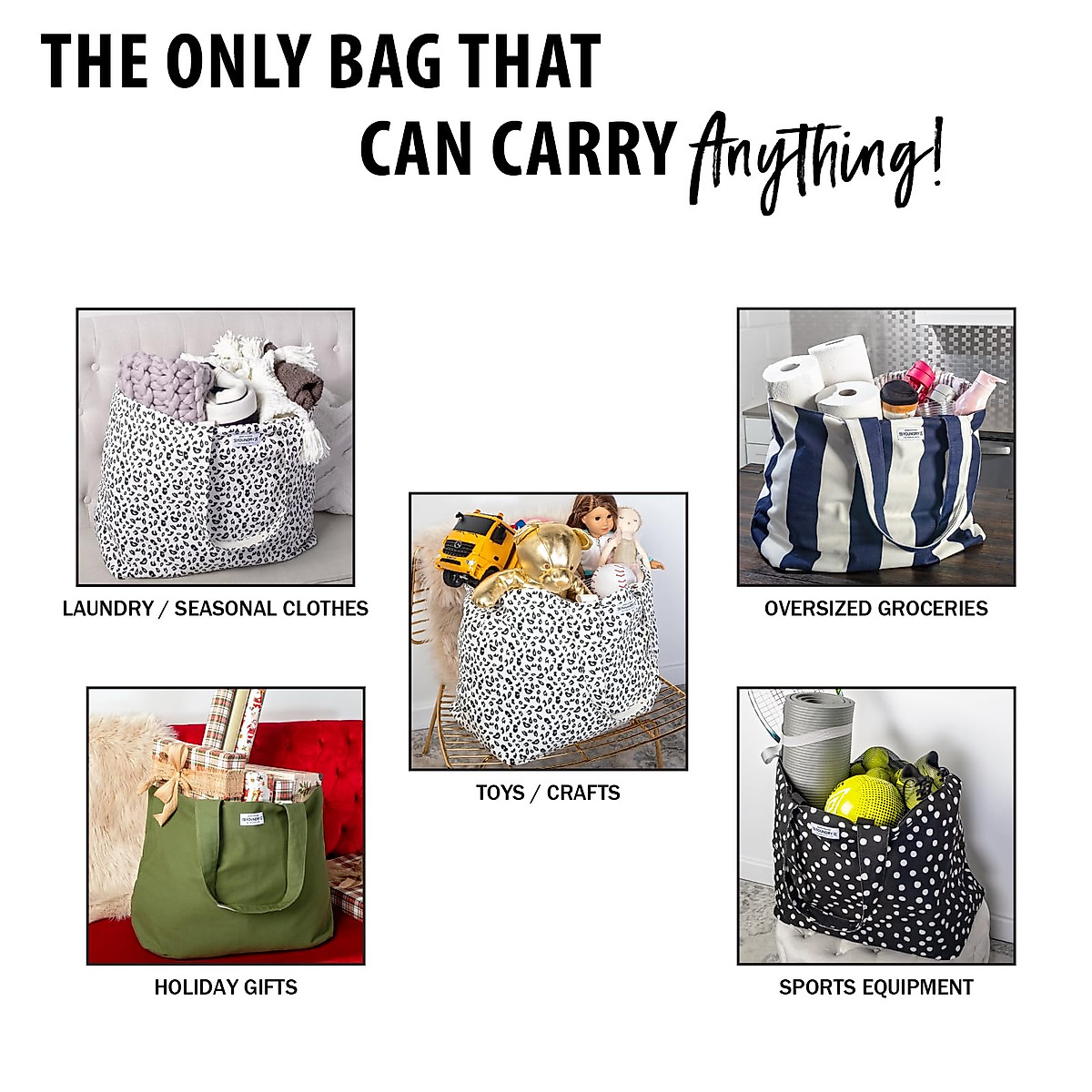 Foundry by Fit + Fresh, All The Things Tote Bag, Luggage, Travel Duffle Bag, Weekender Bags for women, and Beach Bag, Olive