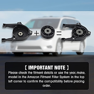 Mango S Power Sliding Right Passenger Side Door Spool Control Cable 85620-08042 924-550 69631-08030 For 2004-2006 Toyota Sienna 3.3L DOHC V6 24V 3MZFE 2007-2010 Toyota Sienna 3.5L DOHC V6 24V 2GRFE