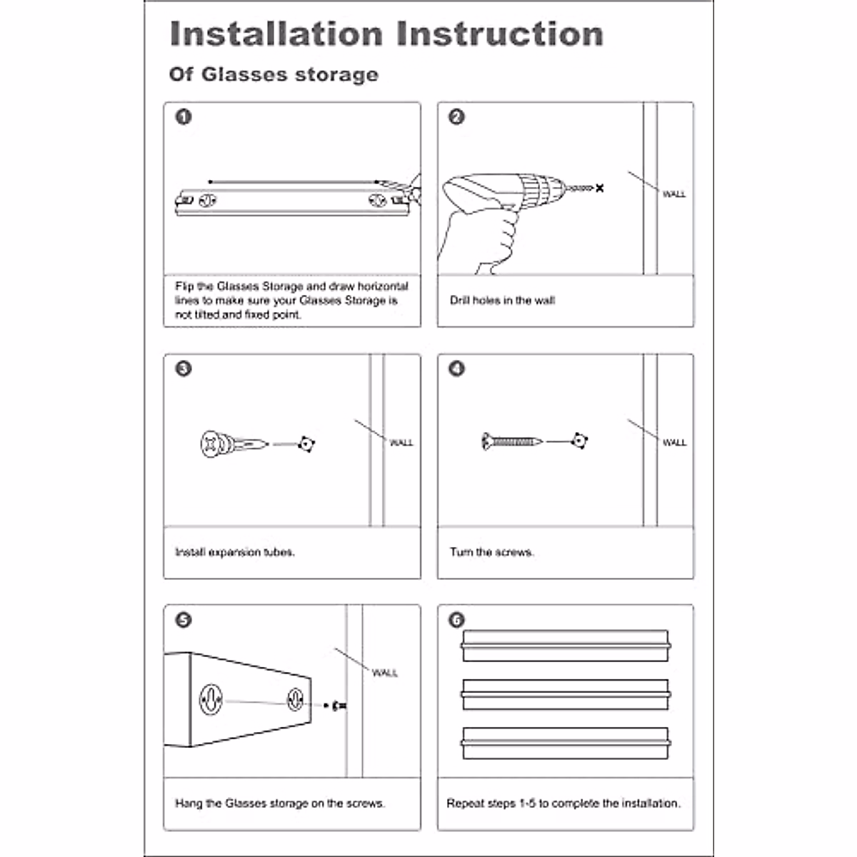 Mkono Wall Mounted Sunglasses Storage Organizer Wood Modern Simple Eyeglasses Display Holder Eyewear Glasses Jewelry Headband Hanging Rack for Entryway Living Room Bedroom, 3 Pack, White