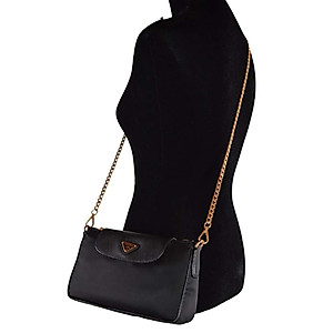 Prada Black Nylon Saffiano Crossbody