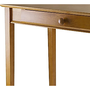 Winsome Wood Studio Home Office, Honey