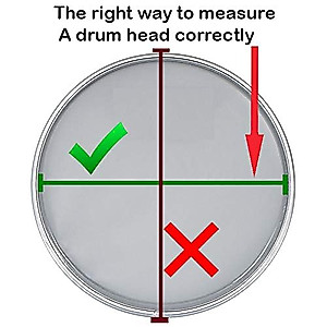 Power Beat 9'' Skin Head for Sombaty Darbuka Doumbek (Black)