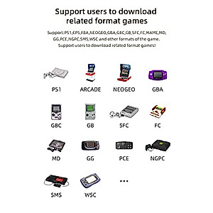 Anbernic RG35XX Retro Handheld Game Console - Dual System Linux + Garlic OS- 64Gb TF Card 6831 Built In Arcade Games - Handheld Emulator - 3.5 IPS OCA Screen 2600 Mah Battery. Plug & Play Video Games