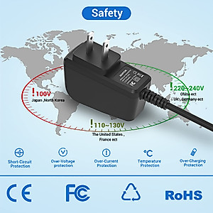 Replacement for Norelco Oneblade A00390 Power Cord, 4.3V for Philips Norelco One Blade QP2520 Charger Phillips Razor QP2520, QP2520/90, QP2520/72, QP2520/70 QP2620, QG3330, MG5700 Charging Cable