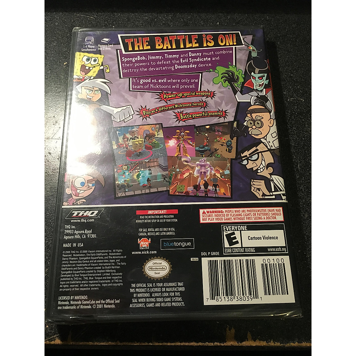 Nicktoons Unite! - Gamecube