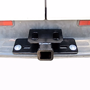 Tow Hitch Receiver Bumper Mounted Bike Hitch Receiver Tube Cargo Receiver Hitch (Bolt on Hitch Model)