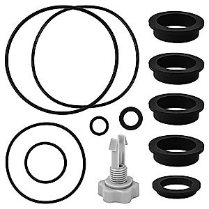 Shuisen Replacement Sand Filter Pump Parts Repair Set - Compatible with Intex for Intex Sand Filter Pumps,Air Release Valve and O-Rings - 1 Pack(12 Pieces)