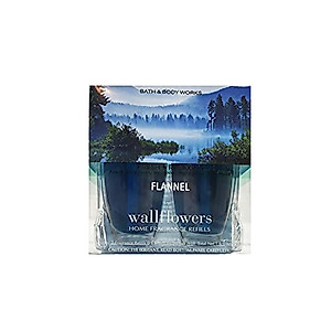 Bath and Body Works New Look! Flannel Wallflowers 2-Pack Refills