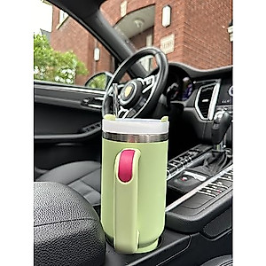 New 40 OZ Quencher H2.0 FlowState Stainless Steel Vacuum Insulated Reusable Tumbler with Straw and Lid for iced/hot Coffee or Tea, Water, Smoothie