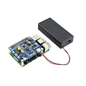 Waveshare Power Management HAT for Raspberry Pi with Embedded MCU and RTC Allows The Pi to Work More Power-efficient and More Safely.