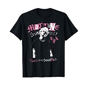 Official Machine Gun Kelly Tickets To My Downfall T-Shirt