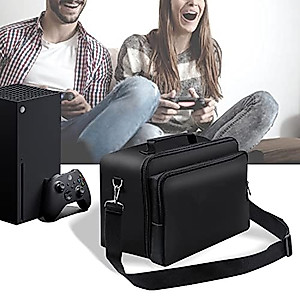 Mcbazel Protective Case for Xbox Series X, Travel Case Bag Carrying Case for Xbox Series X Console, Controller, Cables and Other Accessories