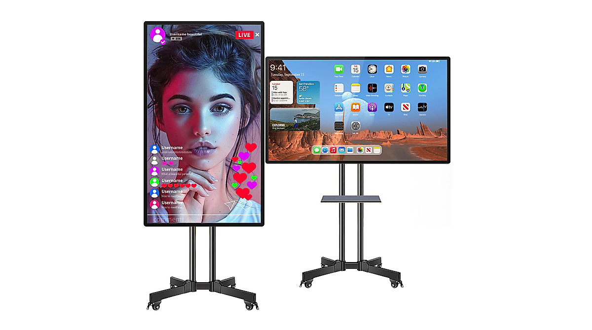 Smart Interactive Whiteboard 43 Inch Digital Display for Classroom ...