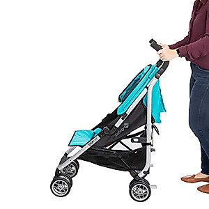 Safety 1st Step Lite Compact Stroller, Lightweight aluminum frame and a breeze to carry, at only 15 lbs, Fountain