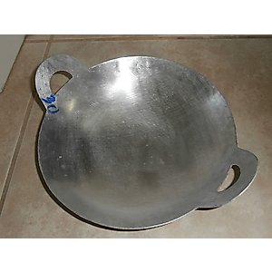 Airplane Aluminum Vietnamese pancake wok 9.5" (Chảo chiên bánh xèo)