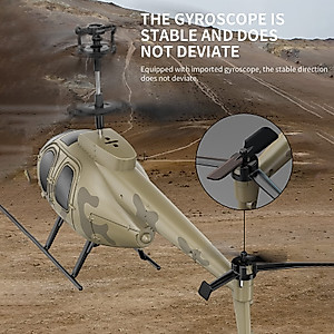 GoolRC RC Helicopter Remote Control Helicopter Toys for Boys 2.4GHz RC Drone Remote Control Plane Gyro Stabilization RC Airplane Altitude Hold Toy Gift for Boys Girls Adults 3 Batteries