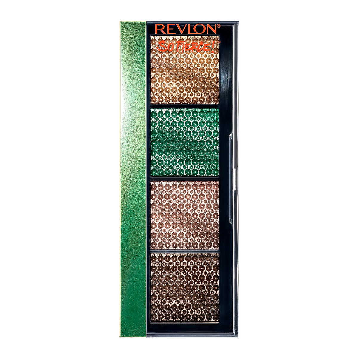 Revlon So Fierce Prismatic Eyeshadow Palette, Eye Makeup, Ultra Creamy Pigmented in Blendable Matte & Pearl Finishes, 962 Fully Loaded, 0.21 oz