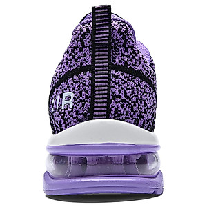 Air Shoes for Women Tennis Sports Athletic Workout Gym Running Sneakers - Purple- Size 6