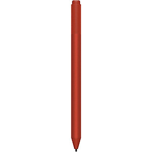 Microsoft Surface Pen for Surface Pro 7 Pro 6 Surface Laptop 3 Surface Book 2 Laptop 2 Surface Go Studio 2 Pro 5 Pro 4 4096 Pressure Points Rubber Eraser Bluetooth 4.0 Poppy Red