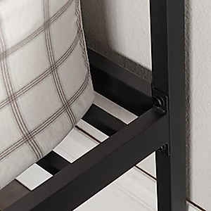 Sauder Cannery Bridge Queen Platform Bed, Black Finish