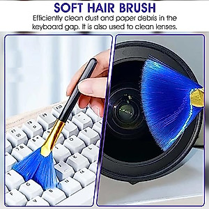 Swanky Computer Screen Cleaner Kit: Electronic Cleaner Spray 17oz + 2 Microfiber Cleaning Cloth For TV, iPad, iPhone, Monitor, PC, Laptop Screens