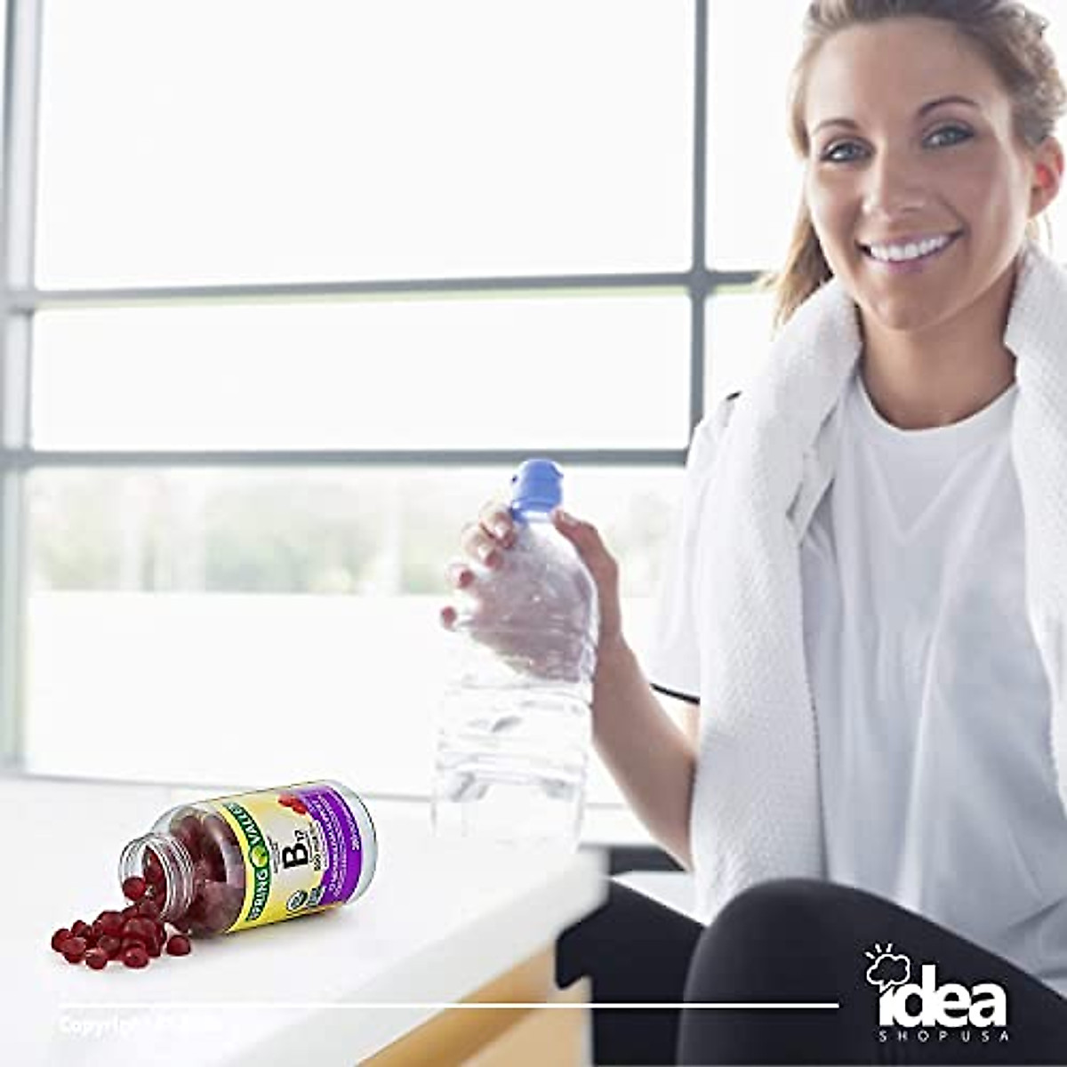 Vitamin B12 Organic Vegetarian Gummies, Metabolism Support with Methylcobalamin by Spring Valley, 500 mcg, 200 Ct (3 Pack) + “Vitamins & Minerals - A to Z - Better Idea Guide©”