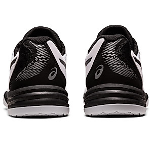 ASICS Men's UPCOURT 5 Volleyball Shoes, 8.5, WHITE/GUNMETAL