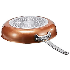 Gotham Steel Stackable Pots and Pans Set – Stackmaster 5 Piece Cookware Set with Ultra Nonstick Cast Texture Ceramic Coating, Saves 30% Space, Sauce Pans, Stock Pots, Skillets & More –Dishwasher Safe